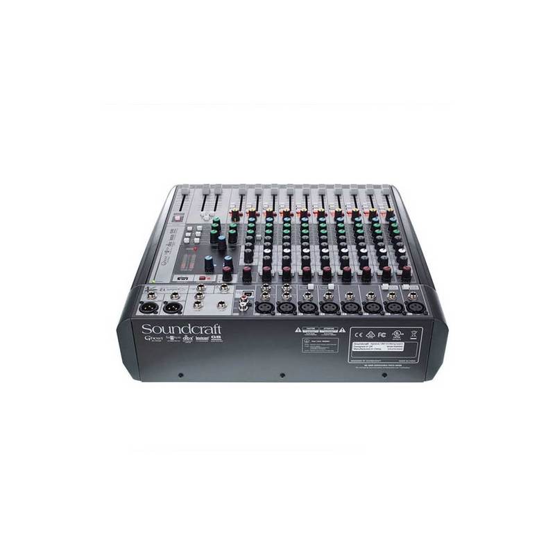 CONSOLA 12 CANALES SOUNDCRAFT SIGNATURE 12 MTK MULTITRACK 8MIC +1ST