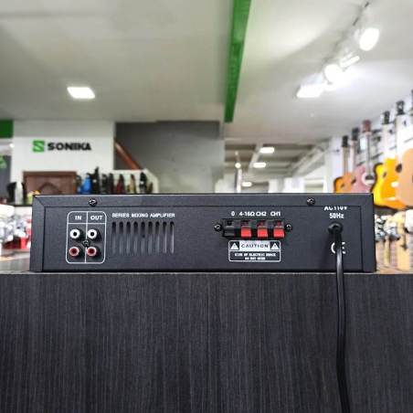 AMPLIFICADOR AUDIO MASTER AM-MA-80 2x25 WATTS 100V