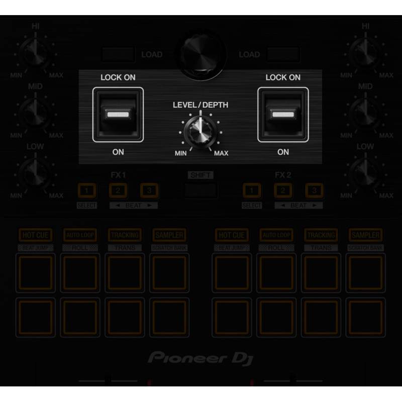 CONTROLADOR PIONEER DDJ-REV1 ESTILO SCRATCH (SERATO)