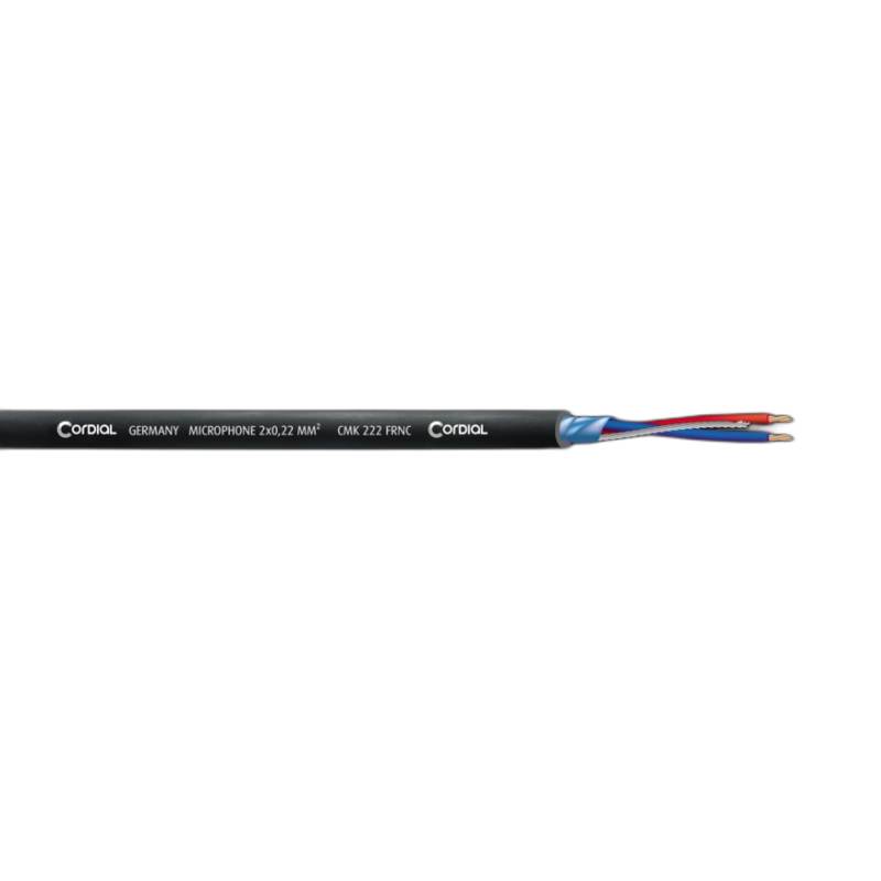 500 METROS CABLE MICROFONO CORDIAL ESSENTIAL CMK222 FRFNC
