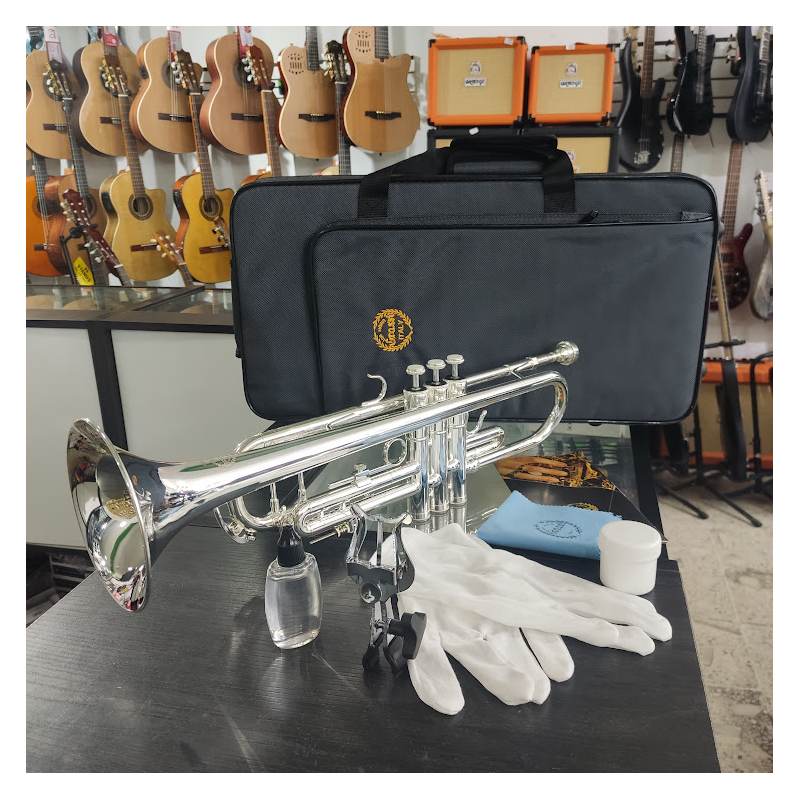TROMPETA GRASSI TR210AG SILVER PLATED