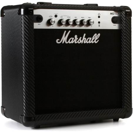 AMPLIFICADOR MARSHALL MG15CF 15W/GUITARRA ELÉCTRICA