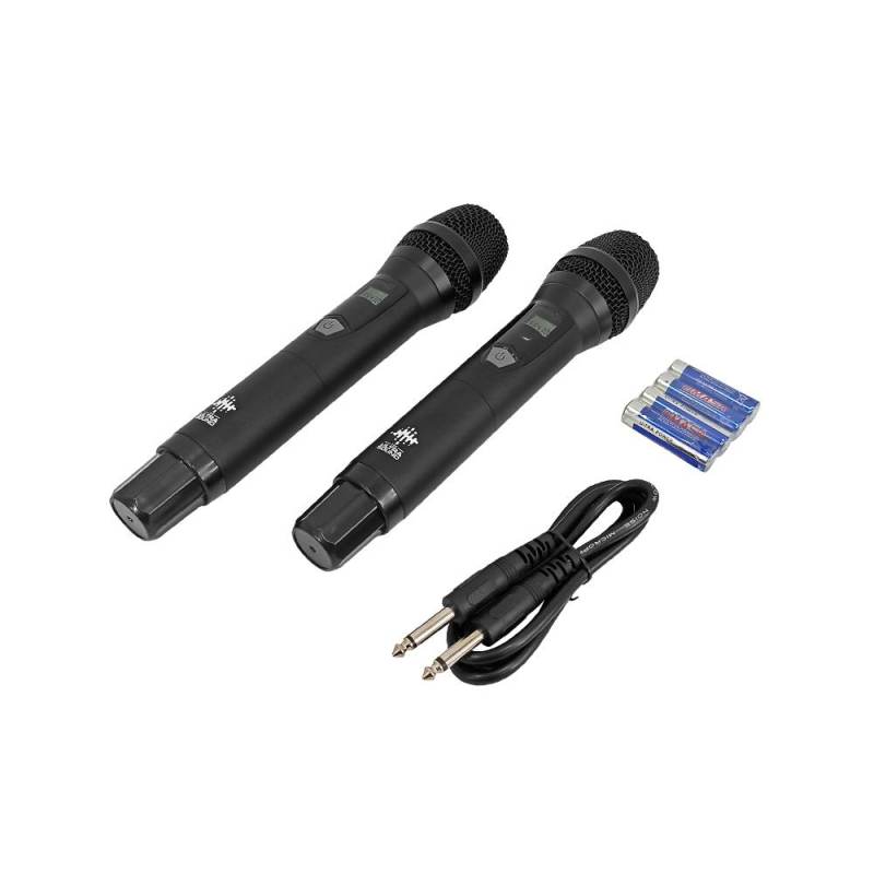 MIC. INALÁMBRICO ULTRA SOUND ULTRAMIC DUAL UHF ANTIFEEDBACK
